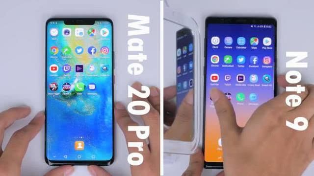 三星Note9與華為Mate20Pro速度對決：差距比你想的更大 – 頭條新聞